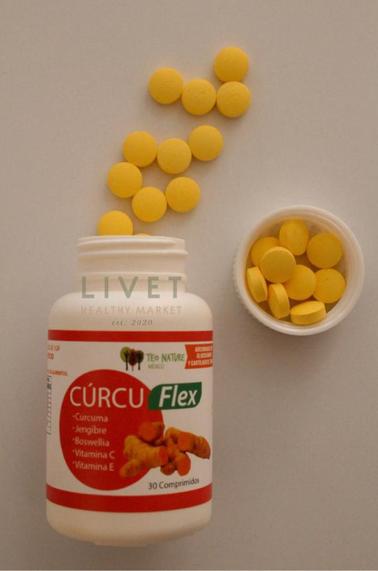 CURCUFLEX 30 tabs, envio Gratis de 3 hasta 10 unidades. – Livet Market